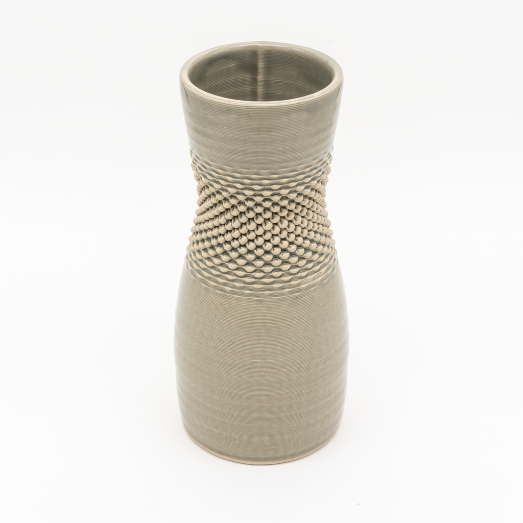 Vase, green – additiveceramics